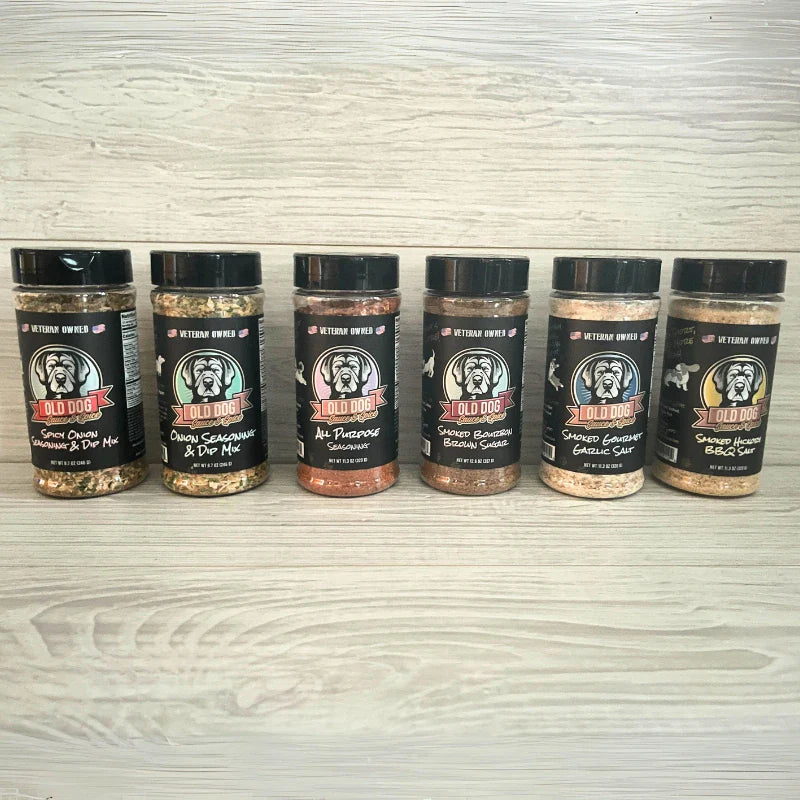 Small Batch All-Natural Seasoning Blends – Old Dog Sauce and Spice